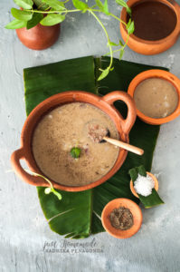 Kola Kenda | Srilankan Herbal Red Rice Porridge - Just Homemade
